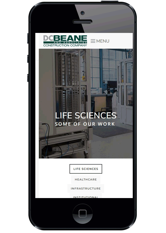 DC Beane Construction – Tidal Media Group – NH Web Design | Website ...