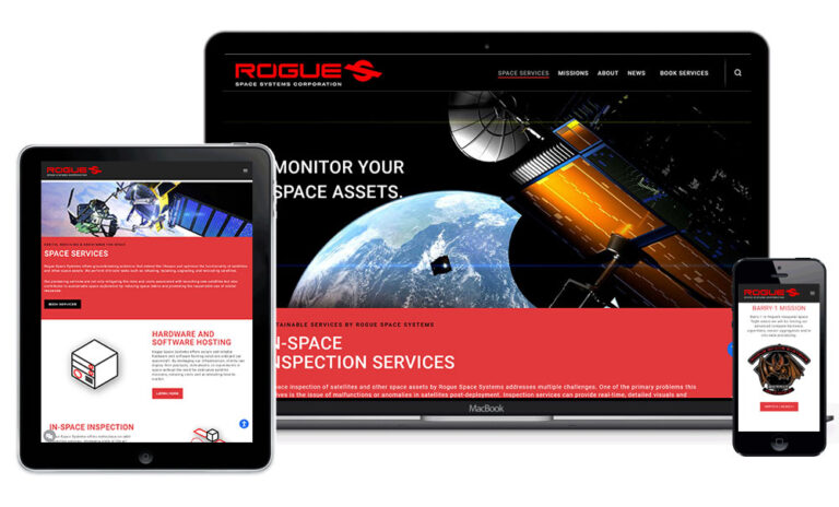 Rogue Space Systems - Tidal Media Group - NH Web Design | Website ...
